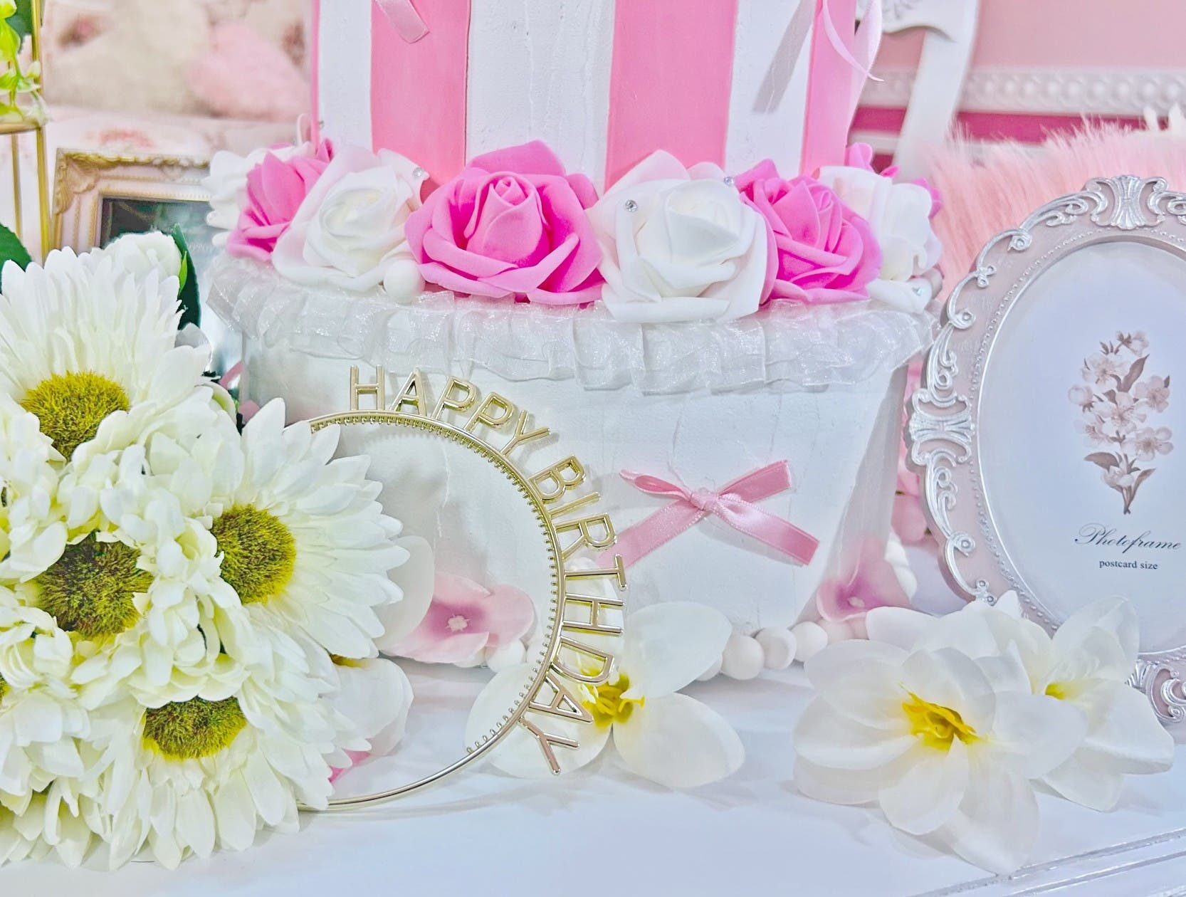 北九州 小倉／💗ピンク＆白×姫系撮影スタジオ💗／推し活／生誕祭／コスプレ／ニューボーンフォトの写真18