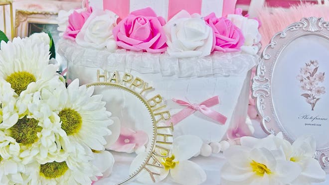 北九州 小倉/💗ピンク&白×姫系撮影スタジオ💗/推し活/生誕祭/コスプレ/ニューボーンフォトの写真18