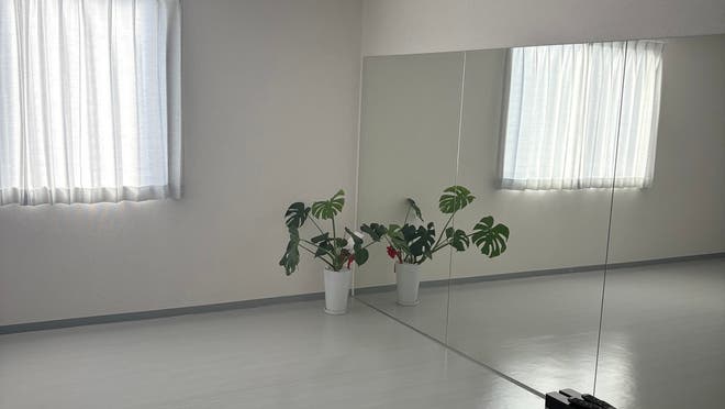 ⭐️NEWオープンキャンペーン⭐️今だけご利用料半額‼️仲町台駅徒歩1分❗️広さ40㎡、幅4m高さ190cmの大型鏡の写真15