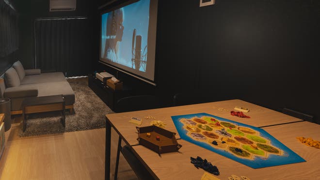 スペモ🎬クリスマス🎄学割🧑🎓プロジェクター🎦映画鑑賞🍿ゲーム🎮️デート💖789_CINEMA新宿御苑前の写真14