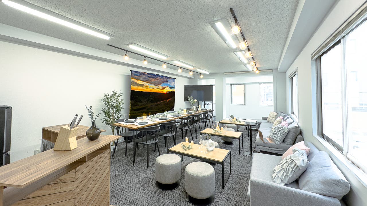 忘年会に！🚉神田･大手町🌟女性に嬉しい土足OK！🌟32名🌟100インチスクリーン🌟推し活/懇親会/撮影/ボードゲームの写真4