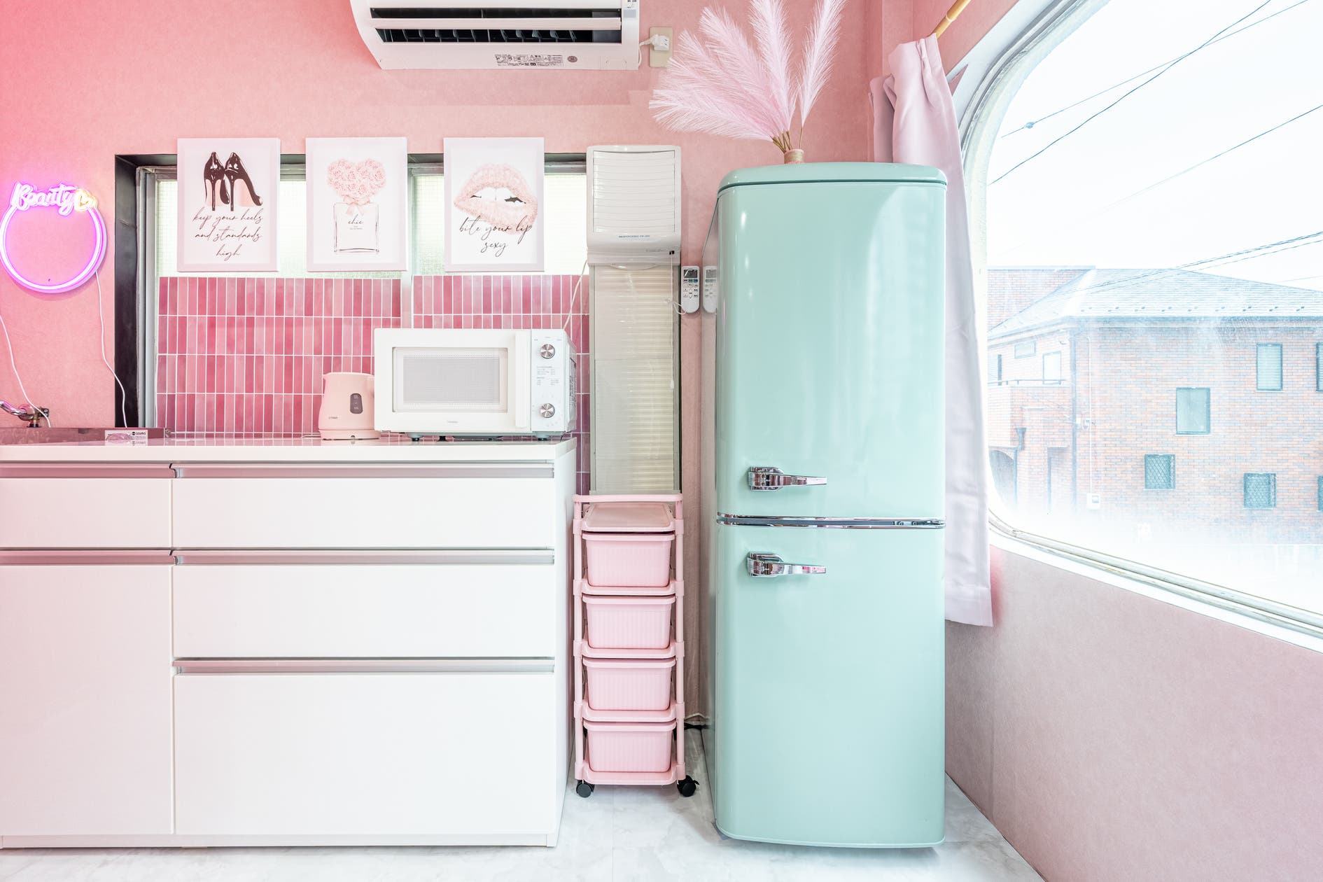 NEW🎉🎀映え確定💗韓国カフェ風ピンクインテリア💗北松戸４分💎女子会/誕生日会/推し活/プロジェクター📽️24時間🆗の写真12