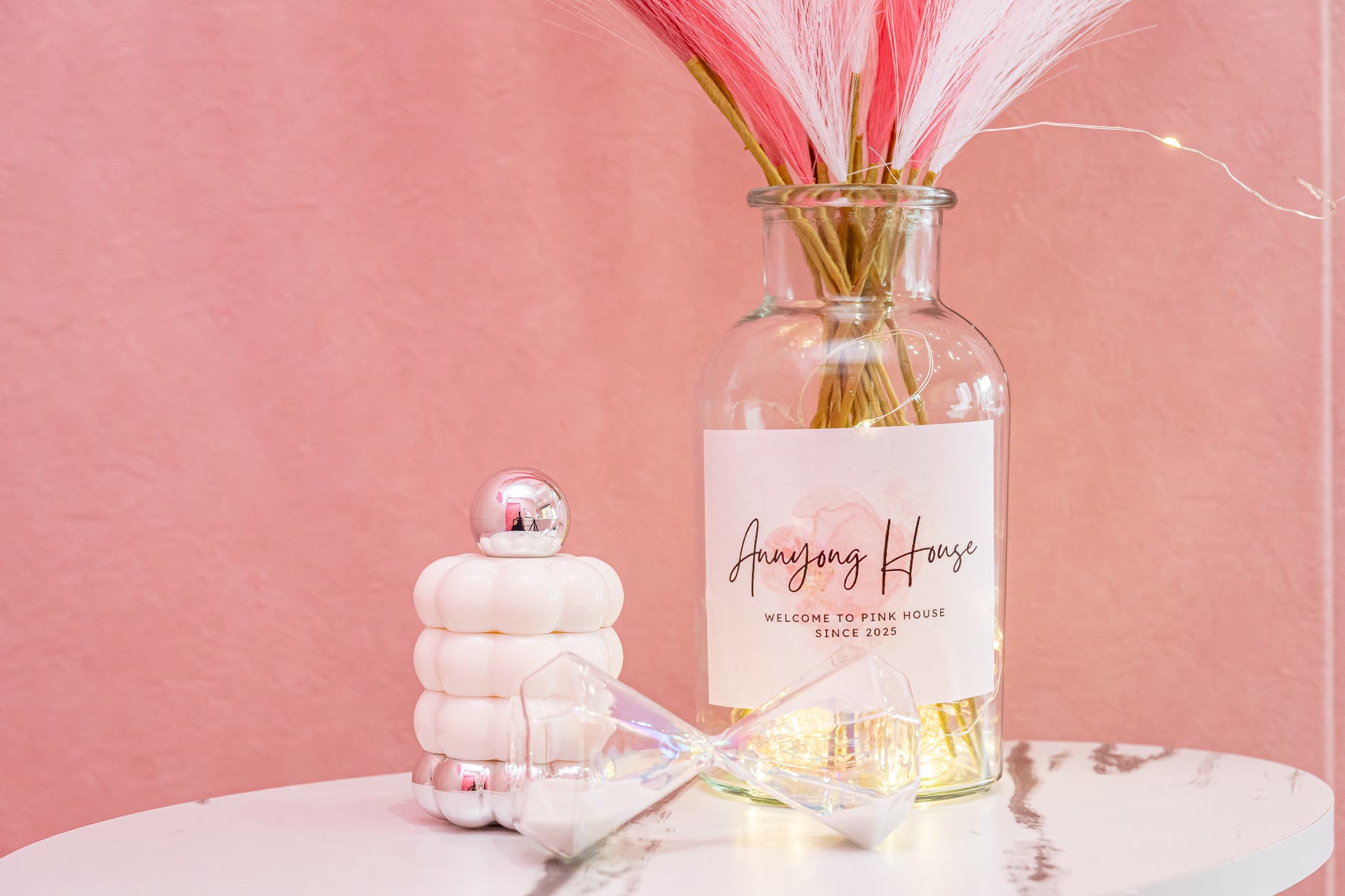 NEW🎉🎀映え確定💗韓国カフェ風ピンクインテリア💗北松戸４分💎女子会/誕生日会/推し活/プロジェクター📽️24時間🆗の写真8