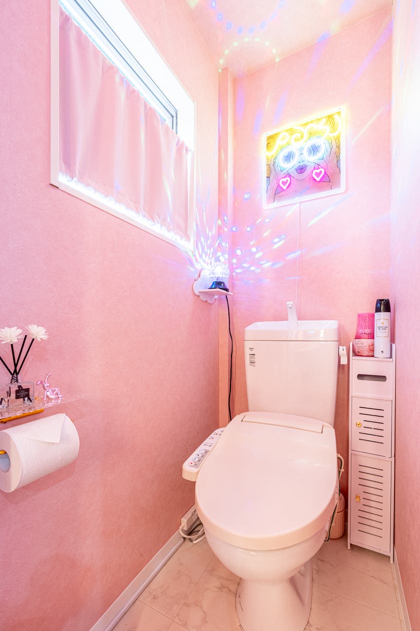 NEW🎉🎀映え確定💗韓国カフェ風ピンクインテリア💗北松戸４分💎女子会/誕生日会/推し活/プロジェクター📽️24時間🆗の写真16