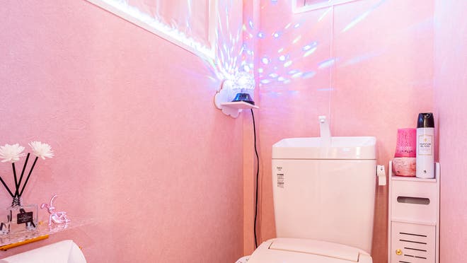 NEW🎉🎀映え確定💗韓国カフェ風ピンクインテリア💗北松戸4分💎女子会/誕生日会/推し活/プロジェクター📽️24時間🆗の写真16