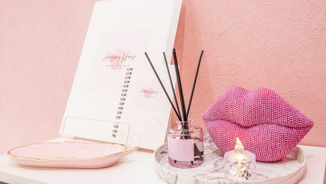 NEW🎉🎀映え確定💗韓国カフェ風ピンクインテリア💗北松戸4分💎女子会/誕生日会/推し活/プロジェクター📽️24時間🆗の写真10