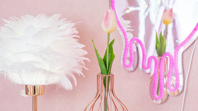 NEW🎉🎀映え確定💗韓国カフェ風ピンクインテリア💗北松戸4分💎女子会/誕生日会/推し活/プロジェクター📽️24時間🆗の写真5