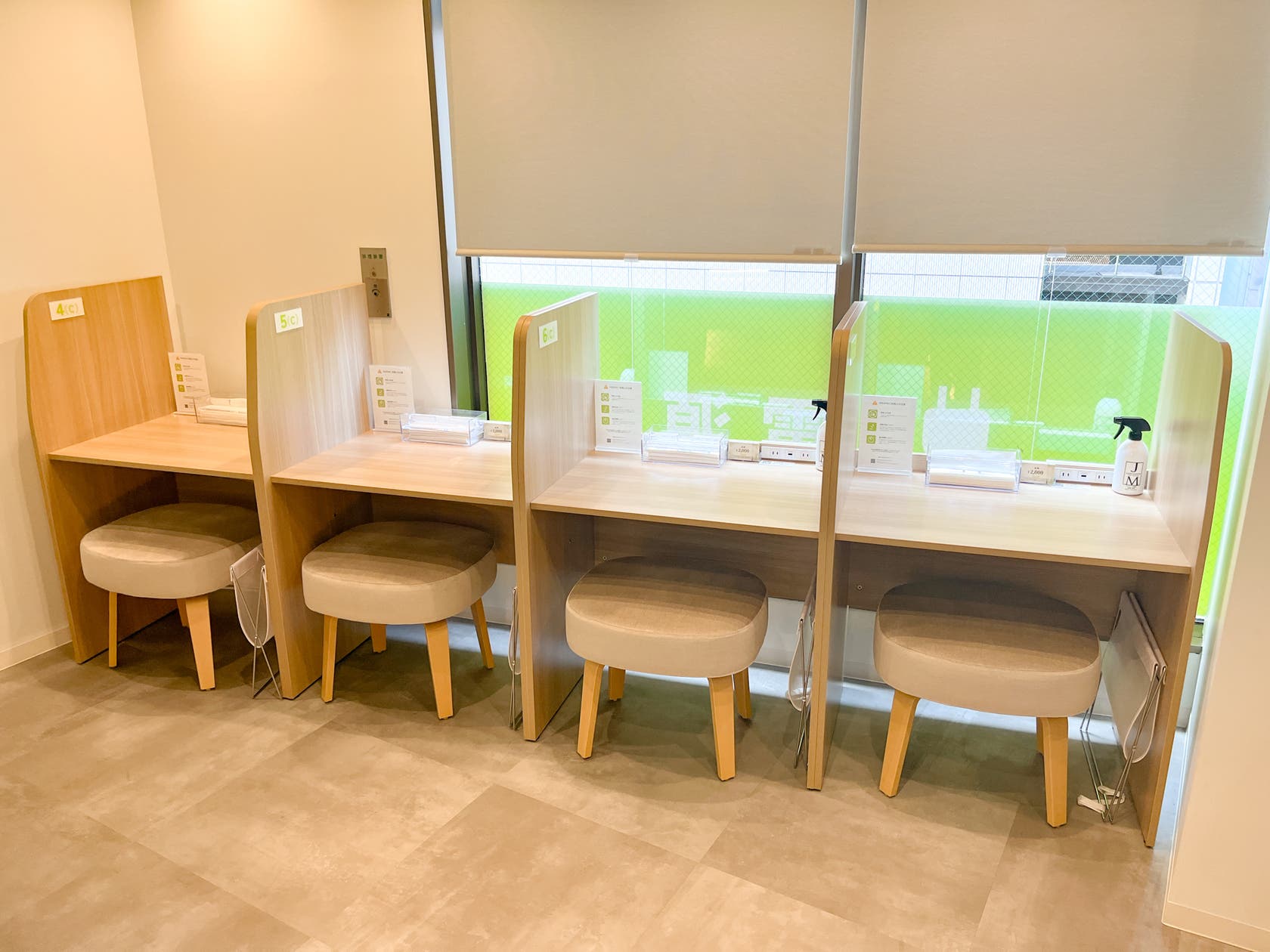 🌟隙間時間のテレワークに🌟【恵比寿駅徒歩1分｜レンタル自習室｜7C】カウンター/無料Wi-Fi/電源の写真2