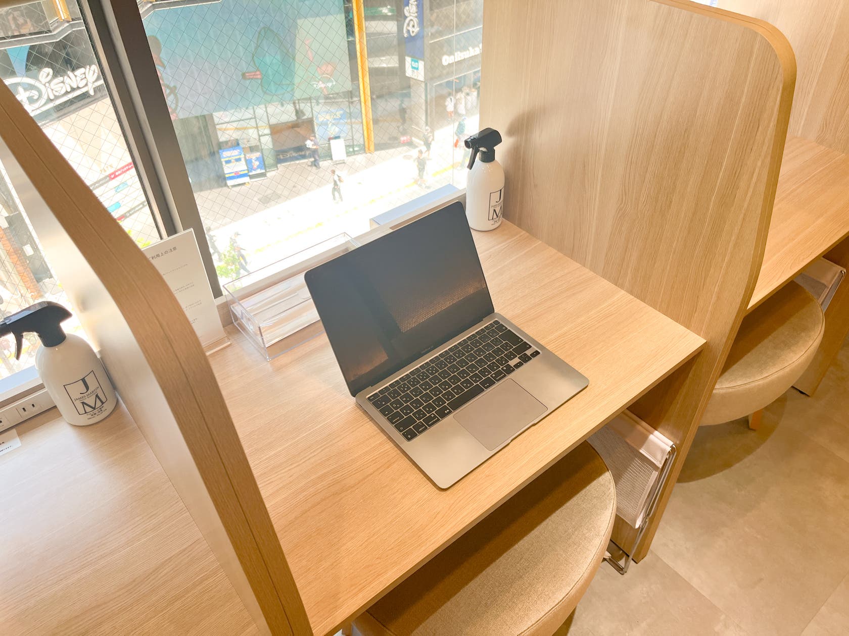 🌟1人のテレワークに最適🌟【恵比寿駅徒歩1分｜レンタル自習室｜8C】カウンター/無料Wi-Fi/電源の写真4