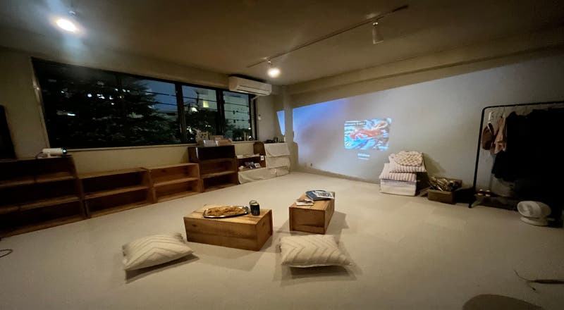 [神保町・九段下５分]飲み会/鑑賞会に。屋上利用OK wifi完備 子供ペット歓迎