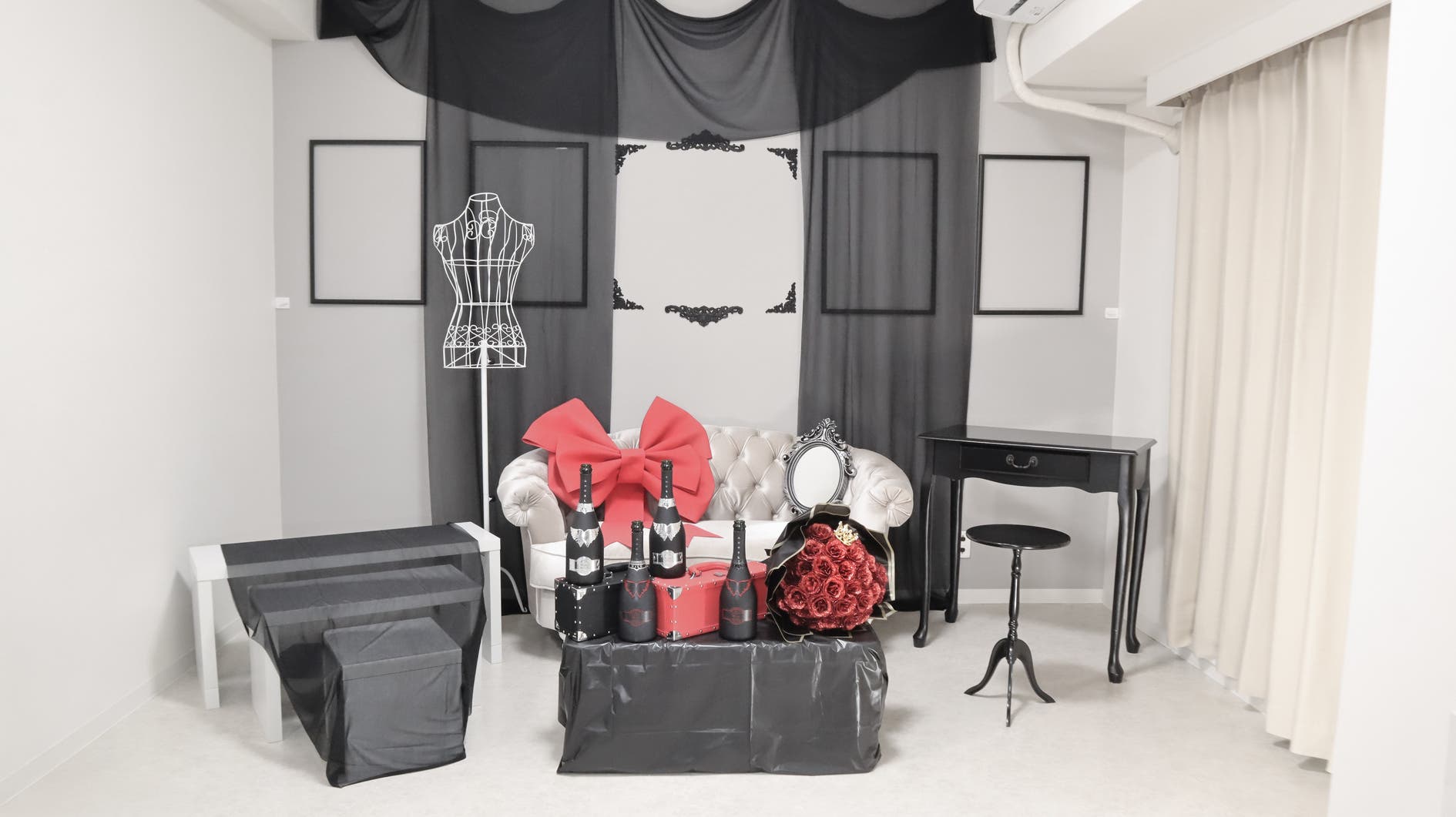 新規OPEN❤︎Black&White🖤🤍維持管理費無料❣️伏見駅6分⭐️姫系スタジオ!生誕祭!推活!ポトレ!コスプレ!の写真10