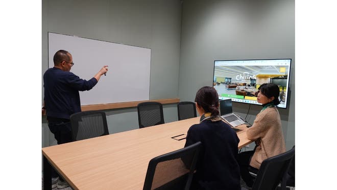 【新高島駅徒歩2分】8席着席可/光回線高速WiFi/有人スタッフ/飲食可/貸し会議室【RoomC - 13㎡】の写真5