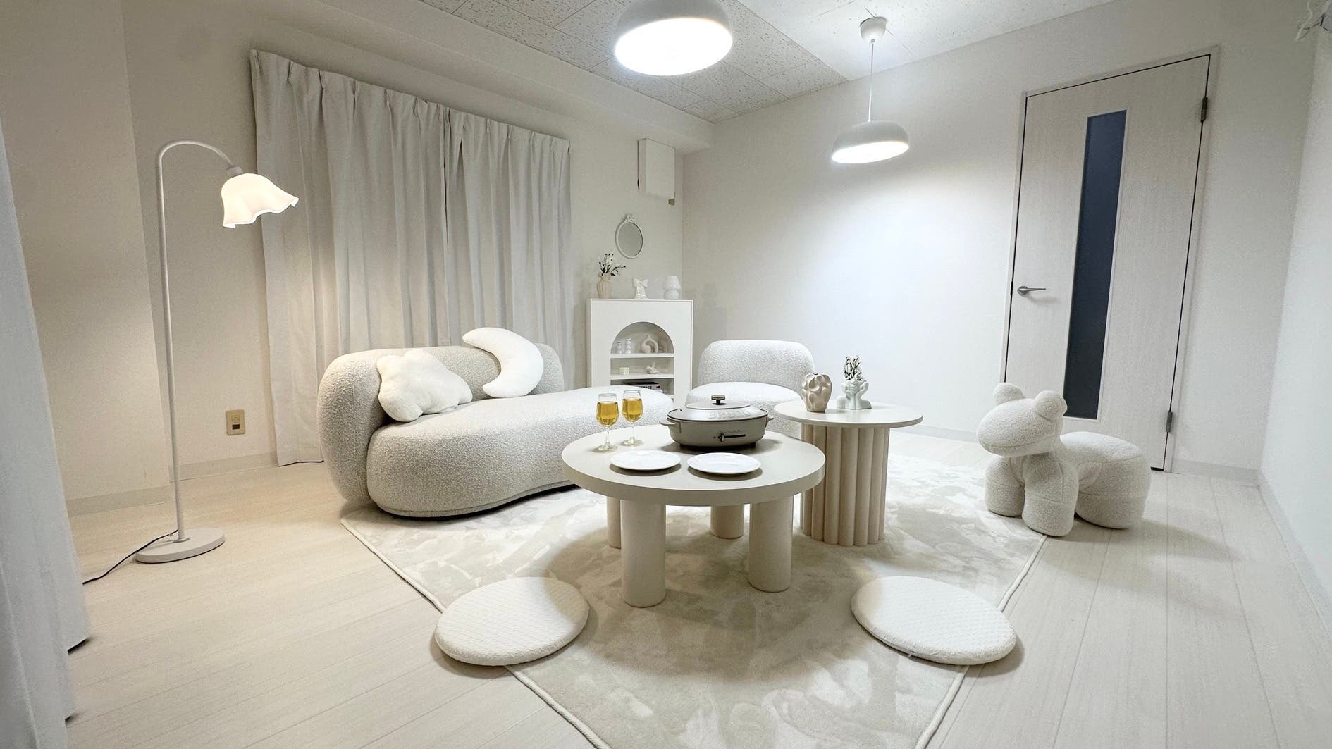 神泉徒歩1分🚶大人気ゲーム機🎮韓国インテリア🐻最大10人🎀女子会／ママ会／撮影／推し活／デートの写真12