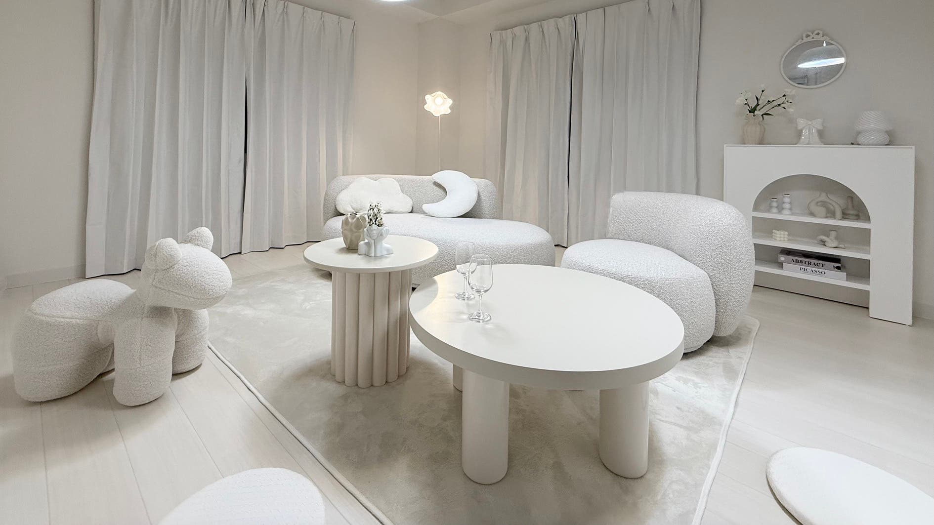 神泉徒歩1分🚶大人気ゲーム機🎮韓国インテリア🐻最大10人🎀女子会／ママ会／撮影／推し活／デートの写真11