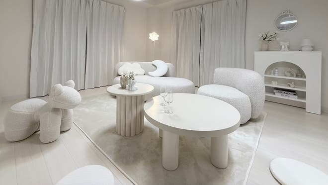 神泉徒歩1分🚶大人気ゲーム機🎮韓国インテリア🐻最大10人🎀女子会/ママ会/撮影/推し活/デートの写真11