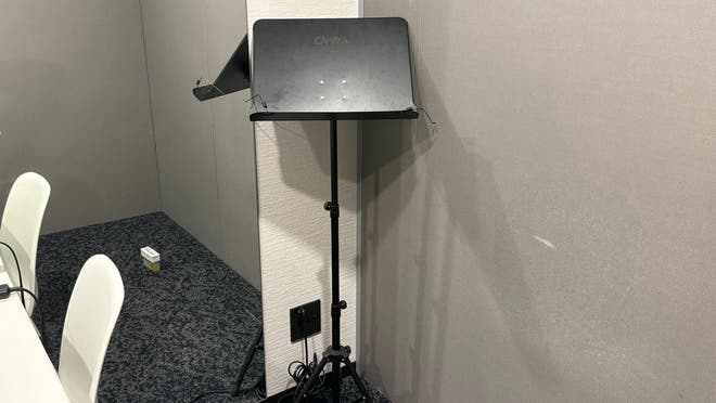 【渋谷駅徒歩6分】防音スタジオ(ルーム9):楽器,歌唱,テレワークにも◎の写真4