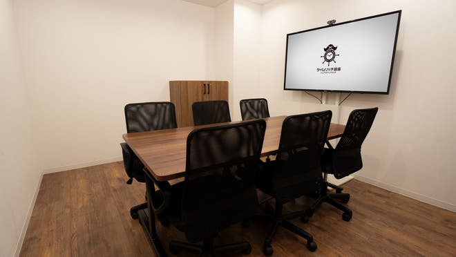 【タイムリッチ銀座10F】銀座4丁目!東銀座駅A2出口徒歩30秒の新築ビルの会議室Bの写真3