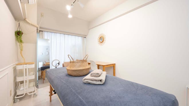 【07💐完全個室型プライベートサロン& 癒し韓国インテリア✨】💆♀️リラク・整体・ネイルに最適💅 可愛い♡・*自然光◎の写真5