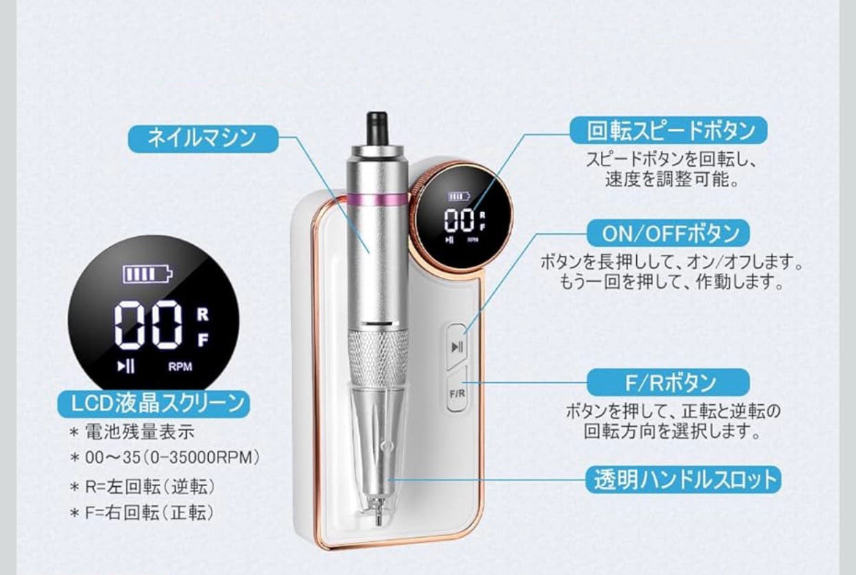ネイルオフマシンの画像1