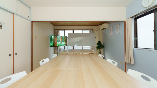 【三ノ宮駅徒歩3分!37m²の広々スペース】✨オープン特価で地域最安値!✨テレワーク、会議、商談、セミナーに最適!📅当日予約◎の写真2