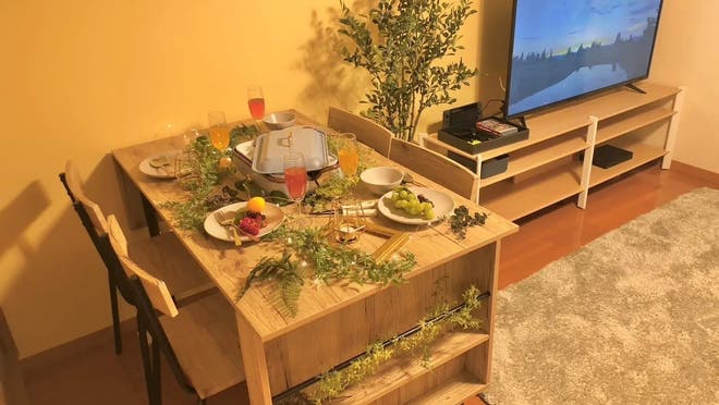 【京都駅すぐ🫢】TERRACE京都🔆京都駅1駅🚃山科徒歩1分🌻キッチン有|ゲーム機🎮パーティ🎊高速Wi-Fiの写真6