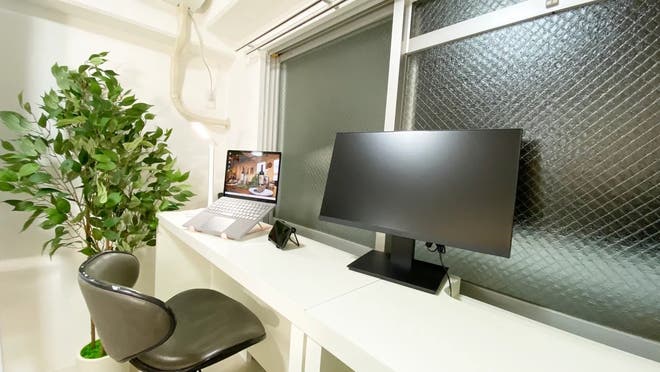 【七条駅・京都駅Wアクセスで好立地】完全個室✨モニター🖥️Wi-Fi📶テレワーク/Web会議,面接/会議/打ち合わせの写真14