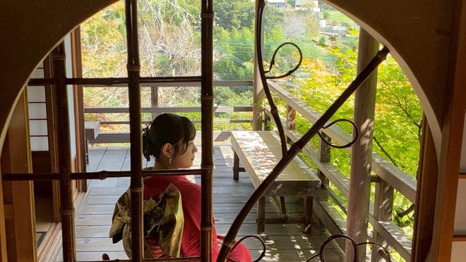 800坪の日本庭園と数寄屋造の茶室に遊ぶの写真24