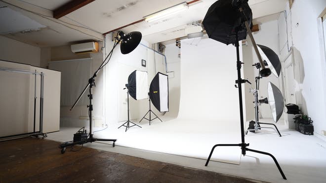 山小屋風写真スタジオの写真2