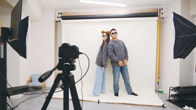 【セルフ写真スタジオ】南浦和駅東口|駅近・セルフ写真取り放題!・ペットと撮影OK!・スタッフ無し!・無料の撮影グッズ多数有り!の写真4