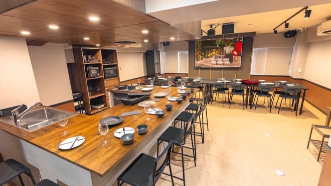 スペモ📣渋谷駅激近‼️24時間可‼️キッチン🍽️プロジェクター📽セミナー🍳イベント🎊738_GrandAmi渋谷道玄坂の写真1