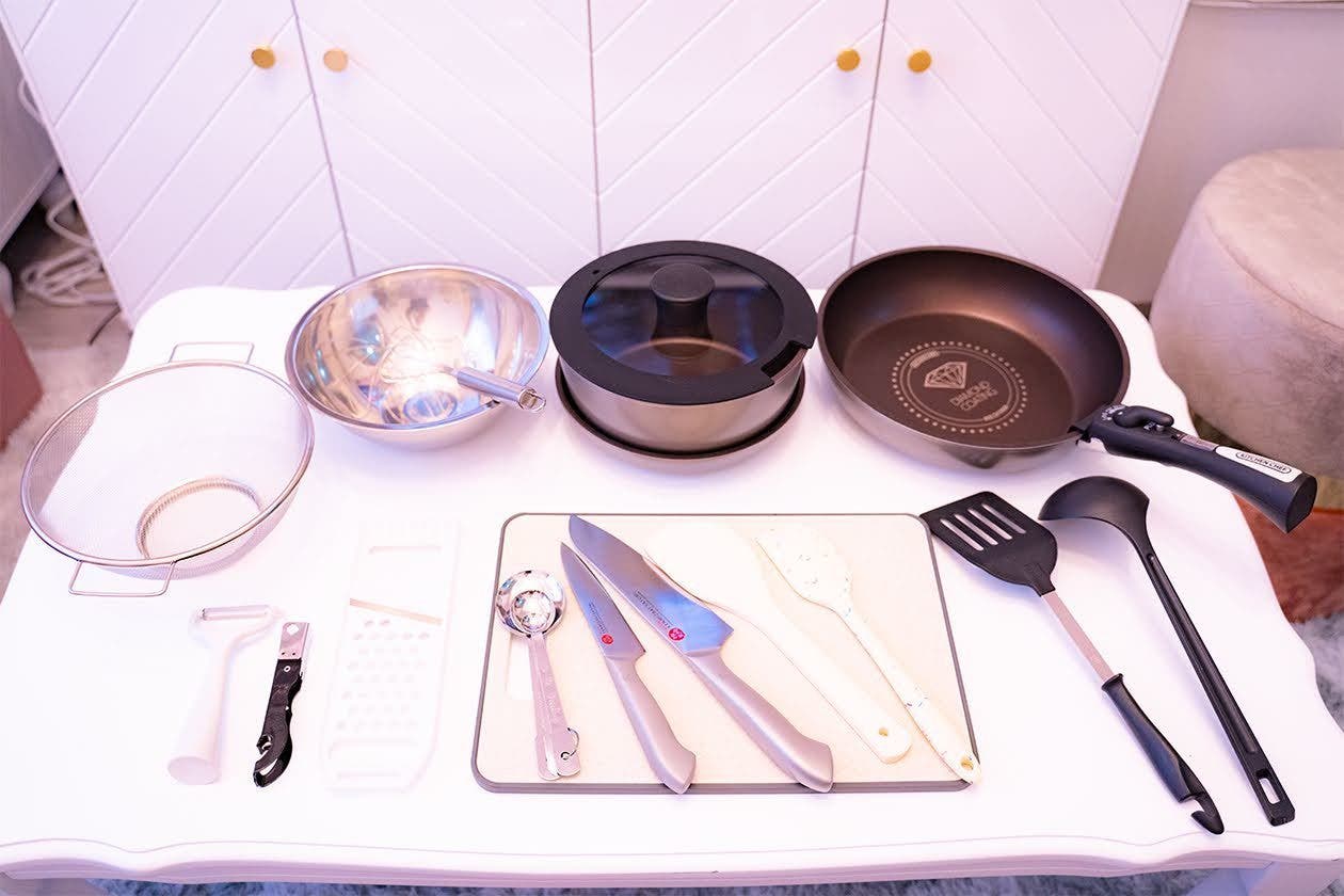 調理器具セット ★「キッチン利用」とセットでご利用をお願いいたします。の画像1