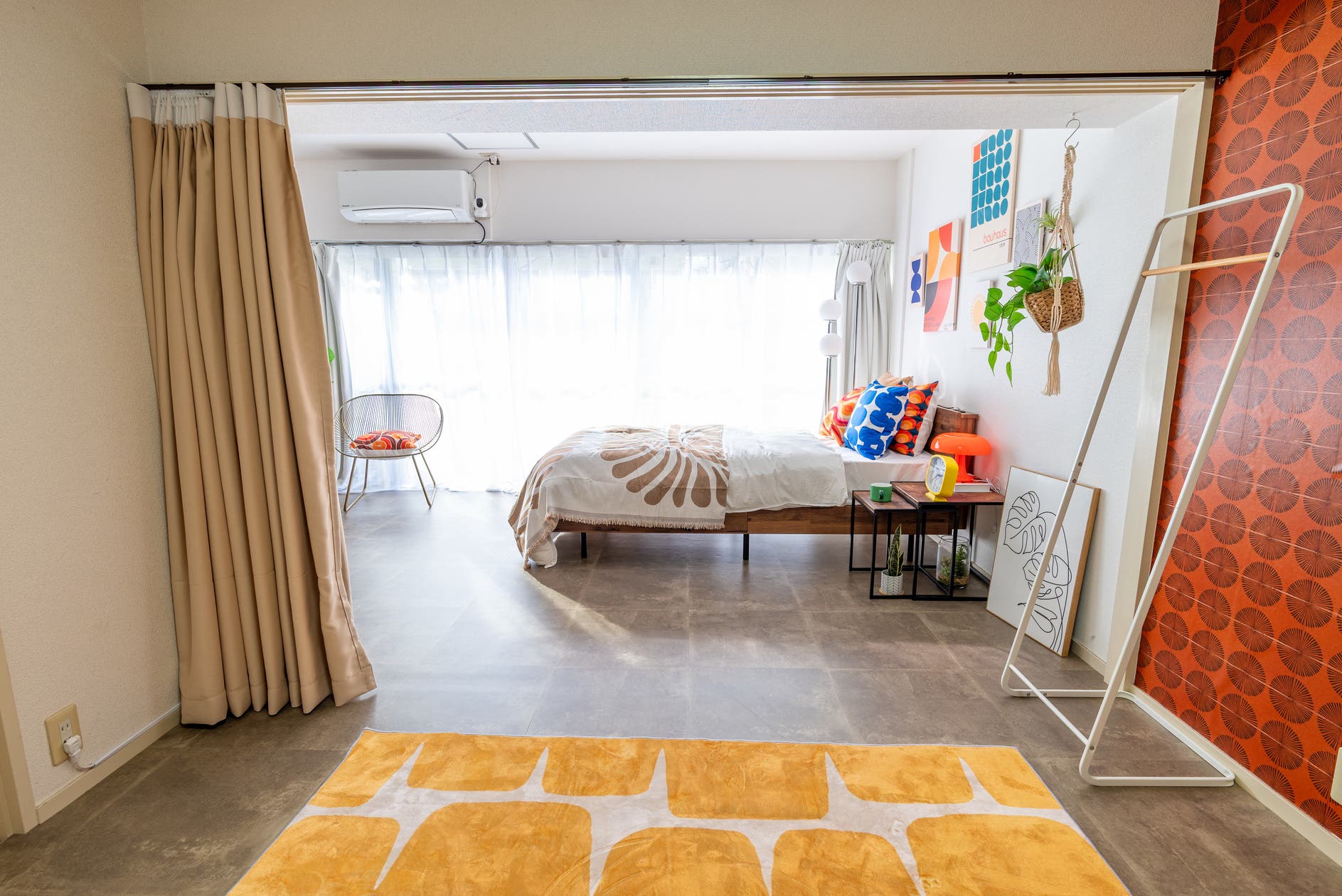 🆕OPEN 20%OFF📣新大久保駅4分｜レトロでポップなデザインハウス｜自然光×リビングダイニング｜ポートレートの写真14