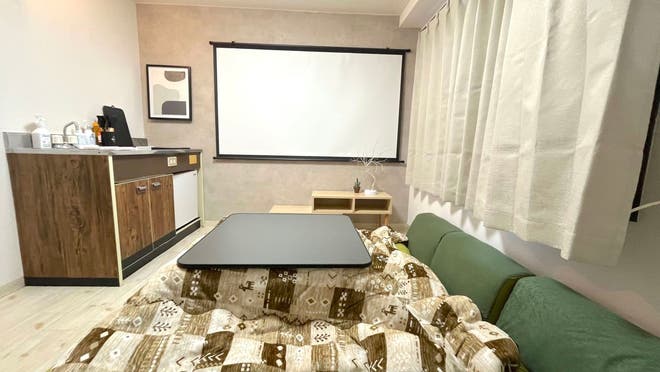 【天王寺駅すぐ】徒歩2分🚶2〜4名にぴったり✨こたつでのんびり🍊おうちデート💖女子会💛1日だらだら空間💓の写真7