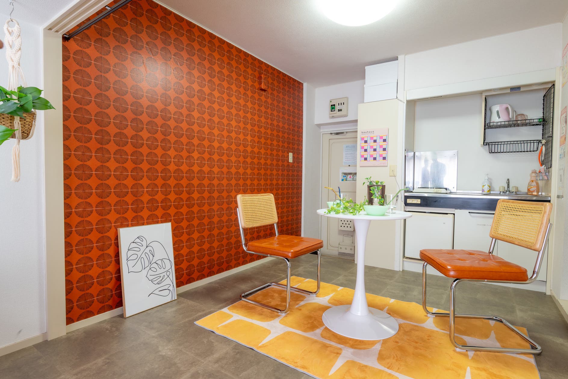 🆕OPEN 20%OFF📣新大久保駅4分｜レトロでポップなデザインハウス｜自然光×リビングダイニング｜ポートレートの写真6