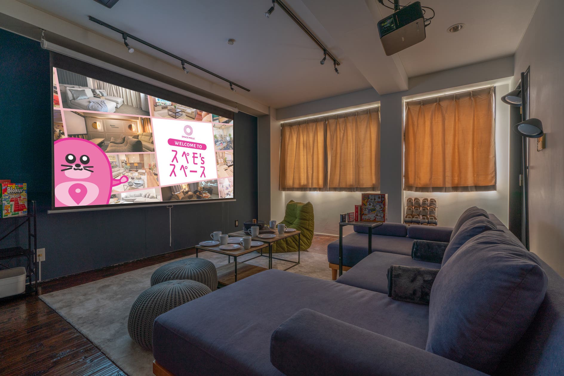 スペモ💫クリスマス🎄元町駅2分🚶学割🔔映画鑑賞🎥プロジェクター📽️パーティー🎊デート❤804_MOLE神戸三宮の写真12