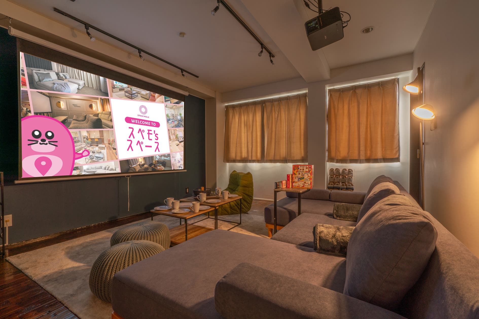 スペモ💫クリスマス🎄元町駅2分🚶学割🔔映画鑑賞🎥プロジェクター📽️パーティー🎊デート❤804_MOLE神戸三宮の写真8