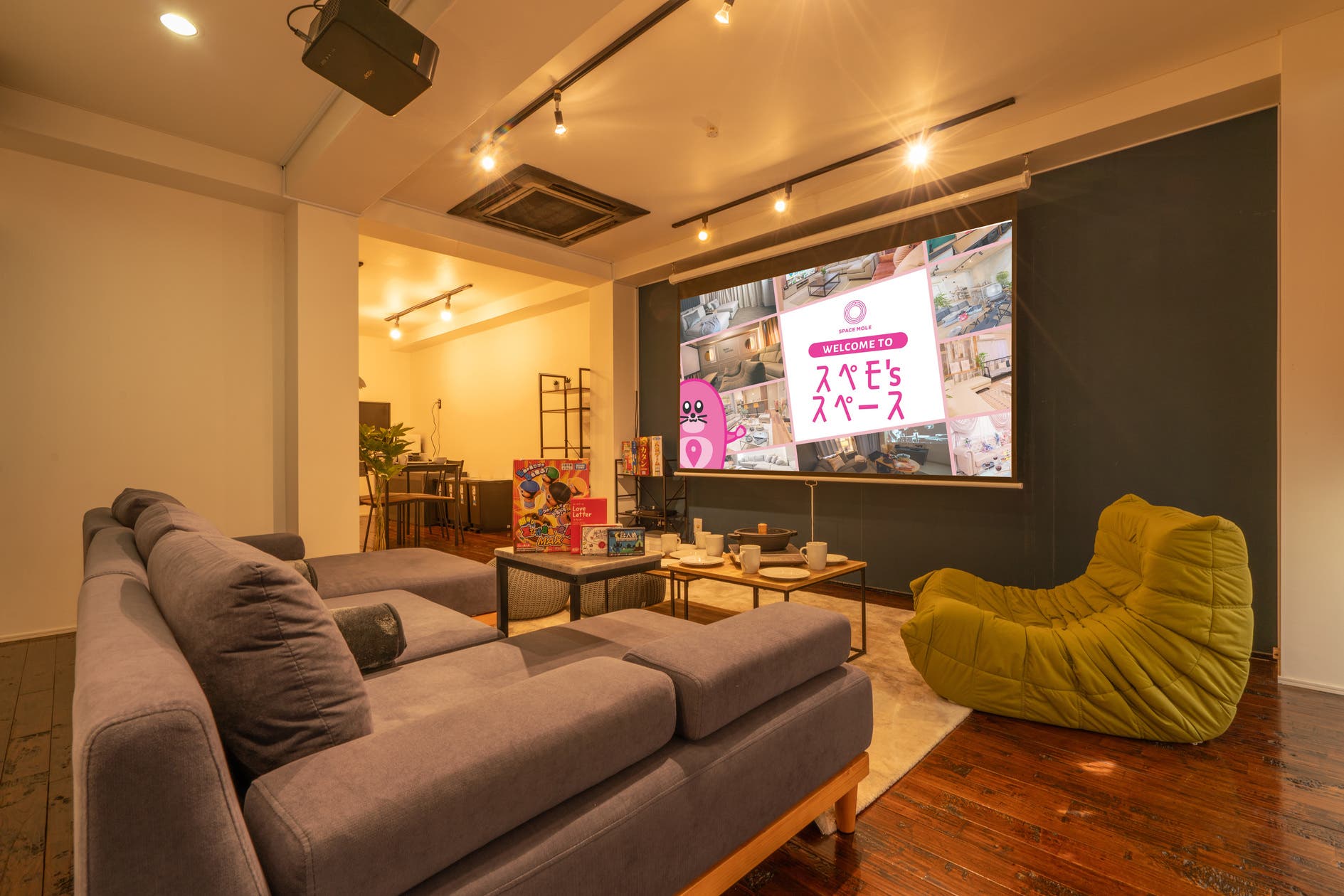 スペモ💫クリスマス🎄元町駅2分🚶学割🔔映画鑑賞🎥プロジェクター📽️パーティー🎊デート❤804_MOLE神戸三宮の写真2