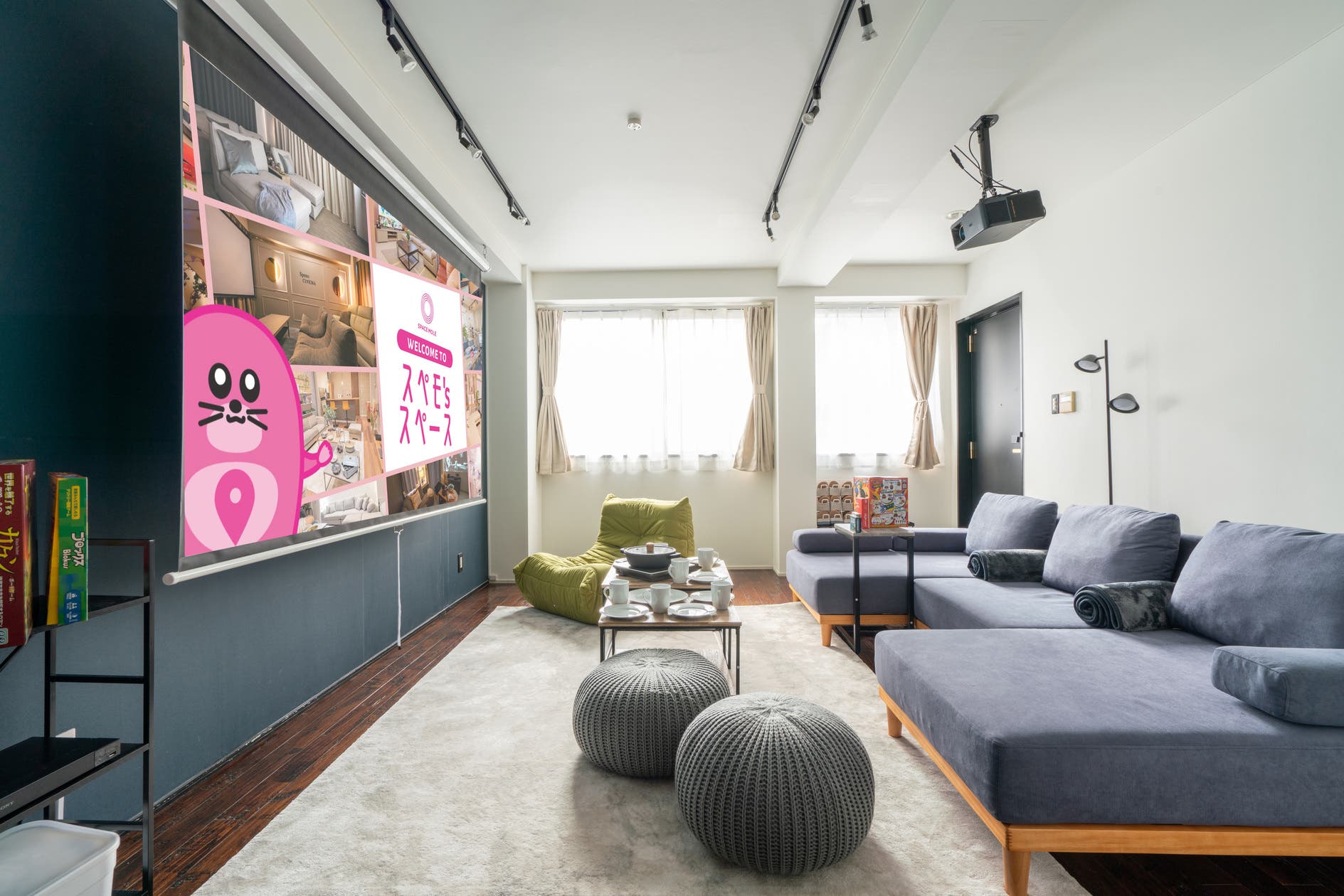 スペモ💫クリスマス🎄元町駅2分🚶学割🔔映画鑑賞🎥プロジェクター📽️パーティー🎊デート❤804_MOLE神戸三宮の写真14