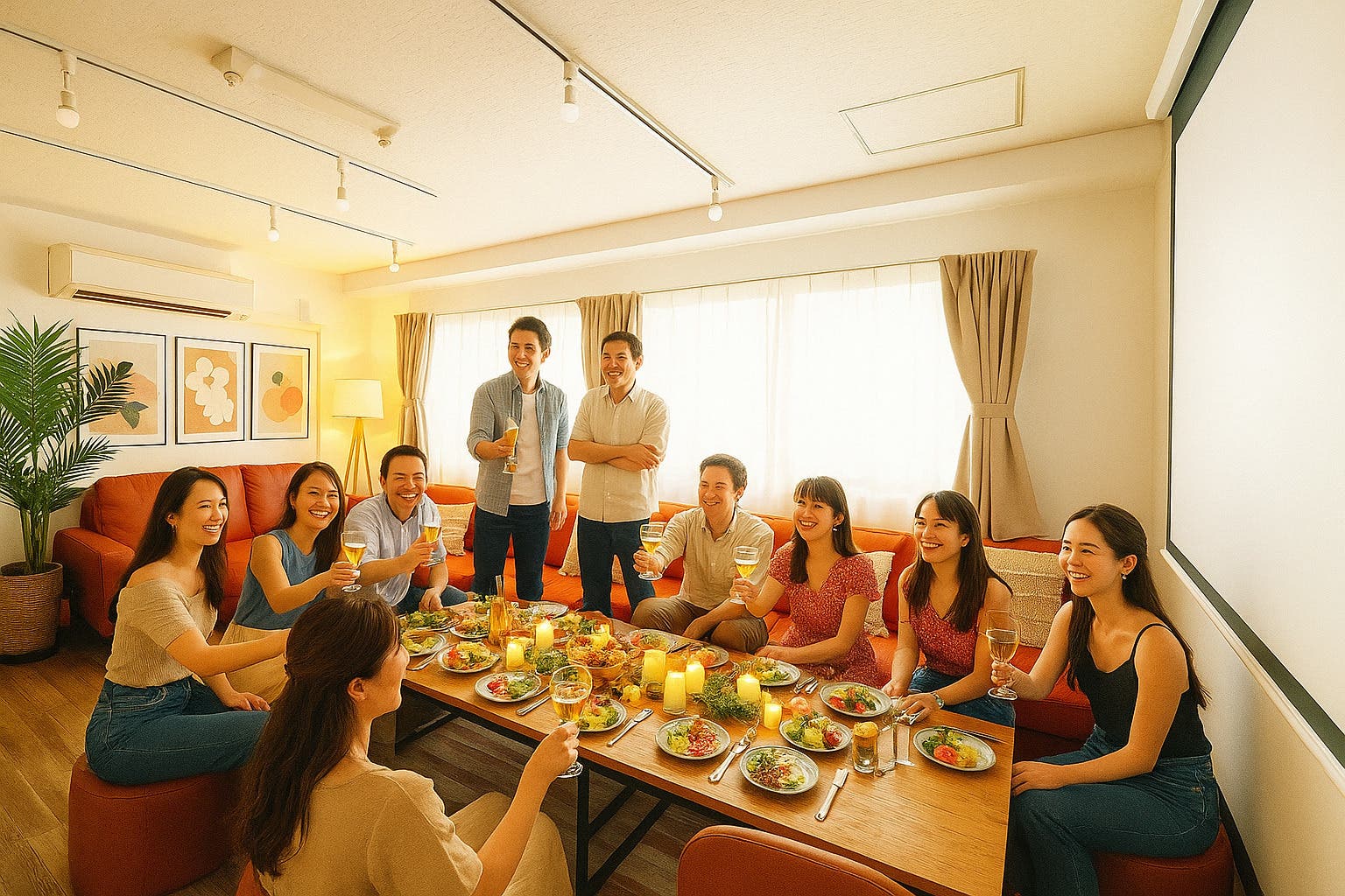 🔔クリスマスも直前割がお得🉐🟧🎄クリスマス＆忘年会シーズン到来🎅🟧巨大スクリーン🎥法人利用も相談可！[58]の写真3