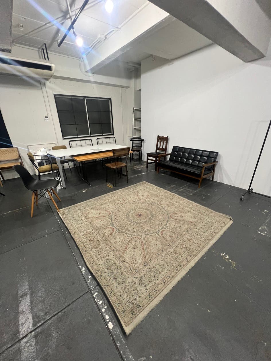 吹抜けのインダストリアルな倉庫型スタジオ。駐車車あり！ ２Fはモルタル床と白壁。の写真24