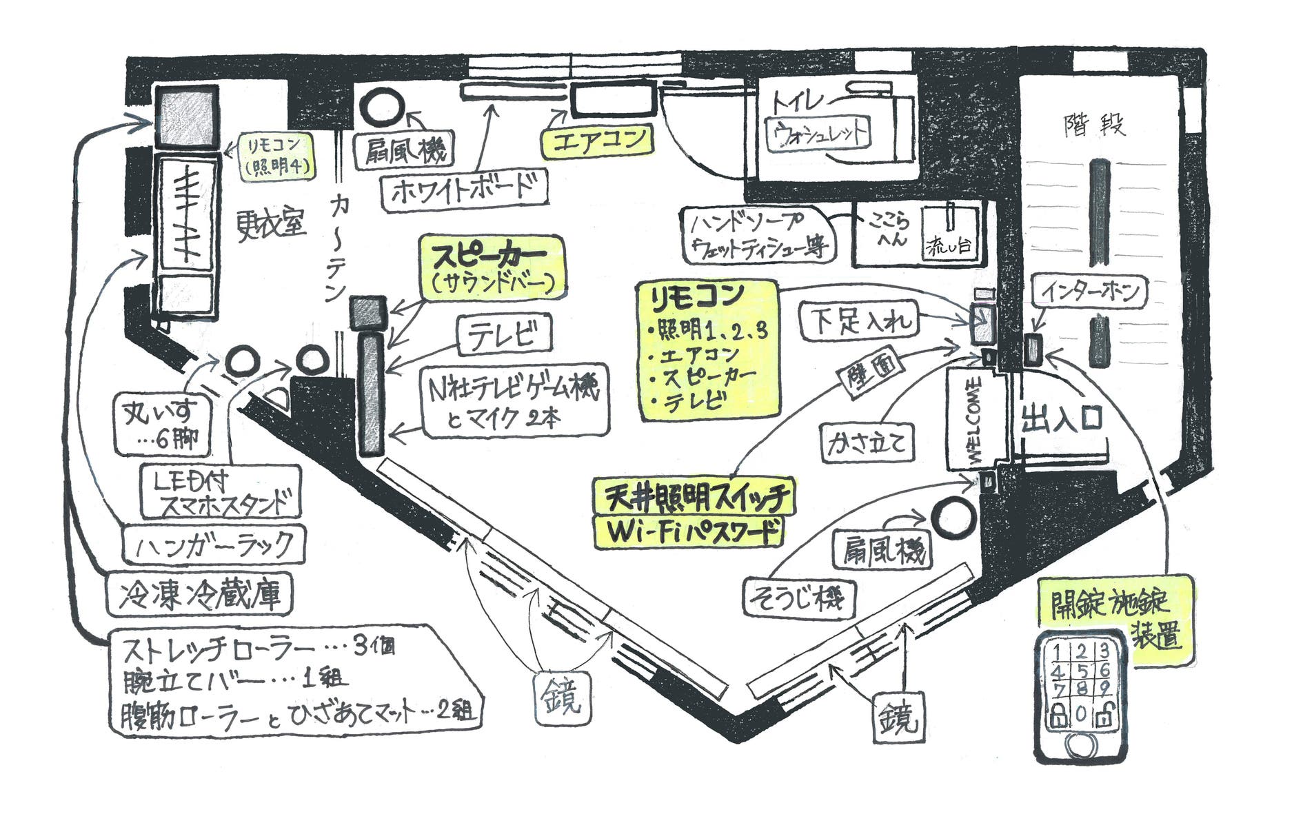 『3F・だんだだん』24時間声出し大音量OK🤩レンタルスタジオ😊ダンス・芝居・歌✨練習・レッスンの写真3