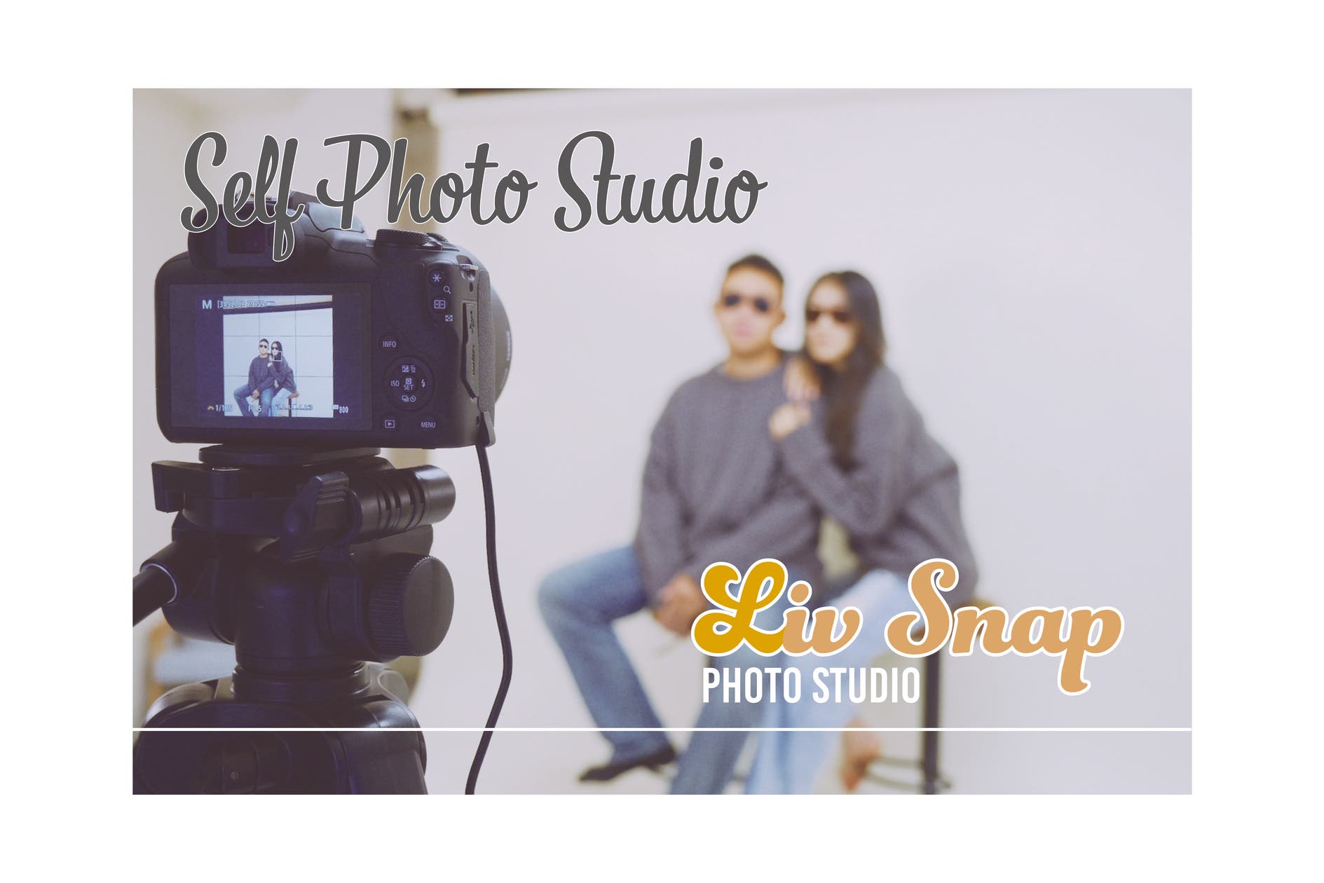 【セルフ写真スタジオ】南浦和駅東口｜駅近・セルフ写真取り放題！・ペットと撮影OK！・スタッフ無し！・無料の撮影グッズ多数有り！の写真1