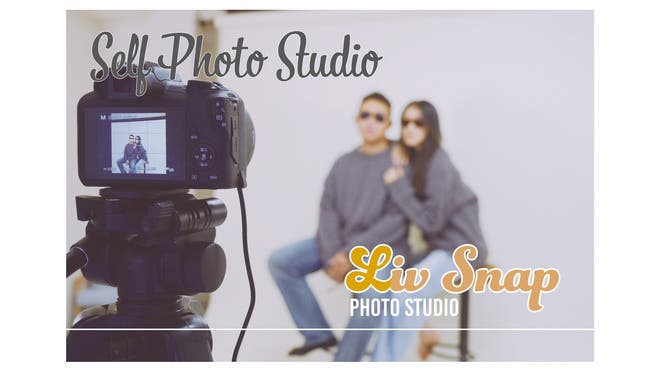 【セルフ写真スタジオ】南浦和駅東口|駅近・セルフ写真取り放題!・ペットと撮影OK!・スタッフ無し!・無料の撮影グッズ多数有り!の写真1