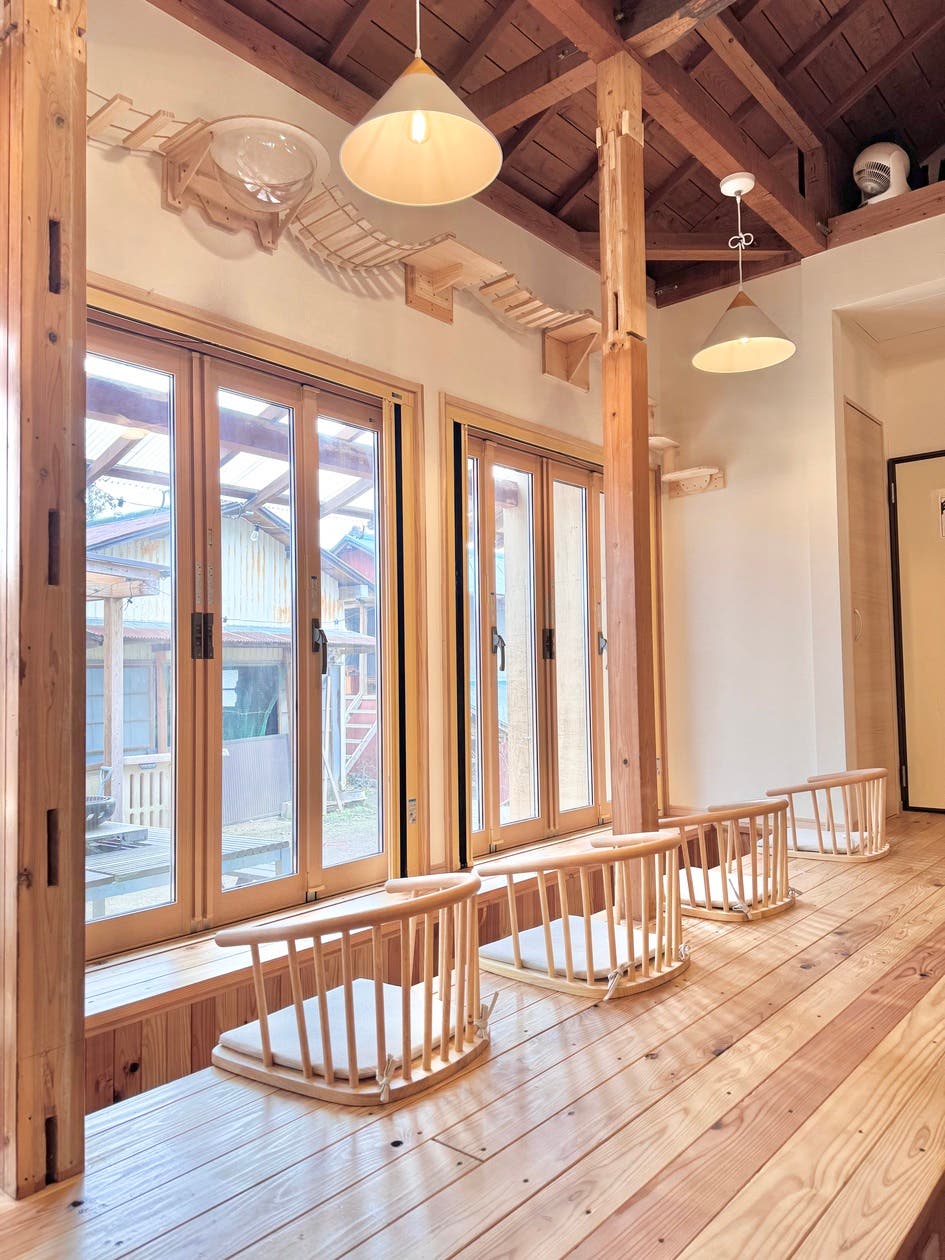 【室内、屋外スペースあり】自然に囲まれグランピングの中に、ねこちゃんと一緒のんびり過ごせられる空間。の写真3