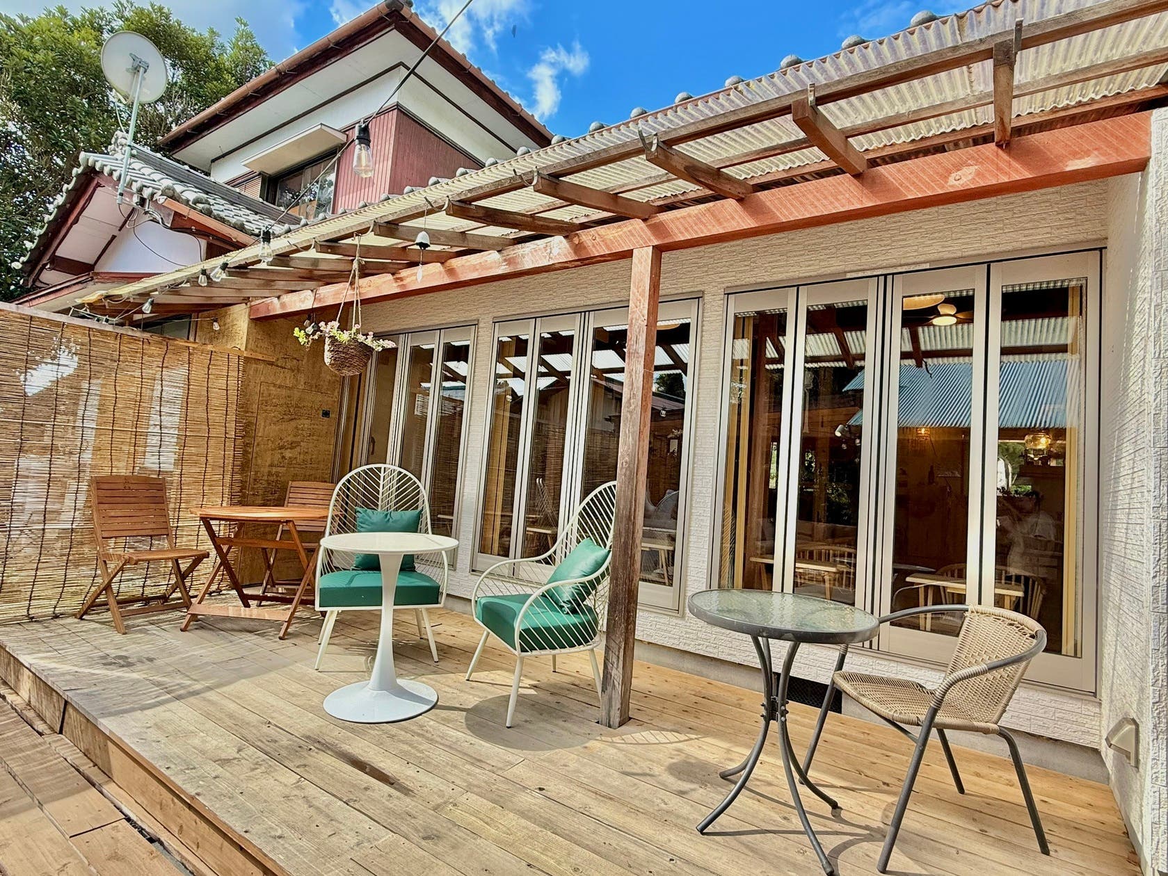 【室内、屋外スペースあり】自然に囲まれグランピングの中に、ねこちゃんと一緒のんびり過ごせられる空間。の写真7