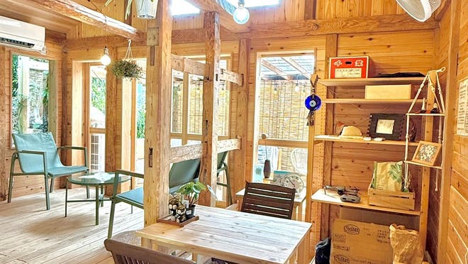 【室内、屋外スペースあり】自然に囲まれグランピングの中に、ねこちゃんと一緒のんびり過ごせられる空間。の写真10