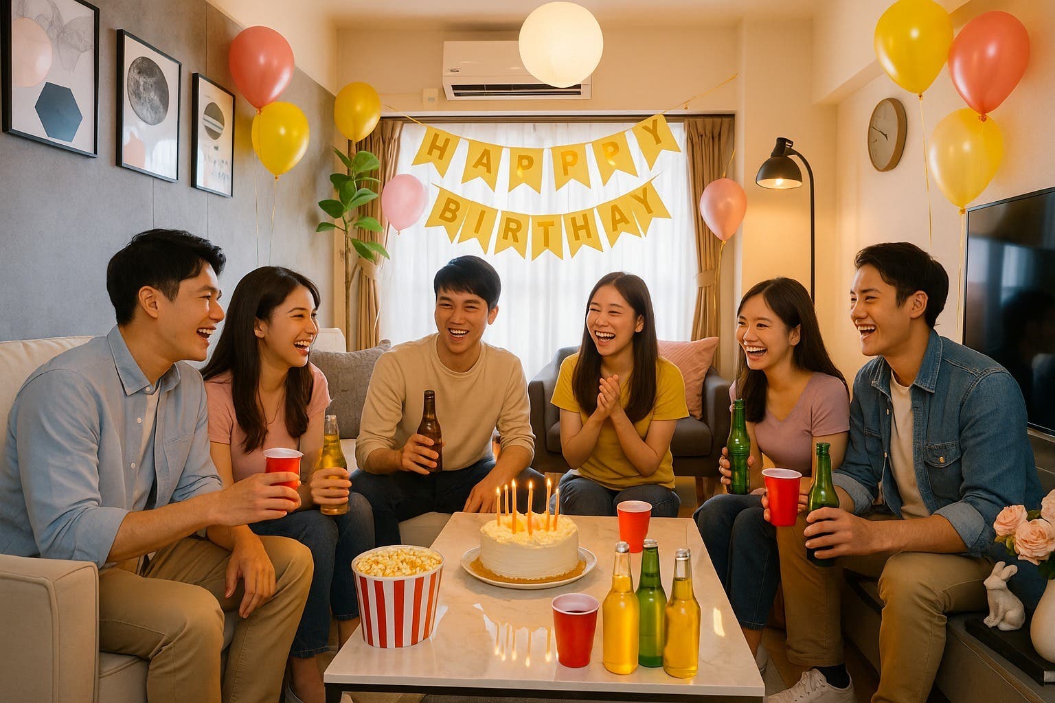 🎄クリスマス＆忘年会シーズン到来🎅🥂🌕大画面モニター📺✨飲食🉑 鑑賞会・勉強会🥂デート🤍貸切✨駅近[63]の写真3