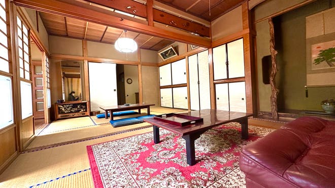 和室・洋室・キッチン・日本庭園!レトロな和洋折衷で部屋数多く撮影向き!の写真7