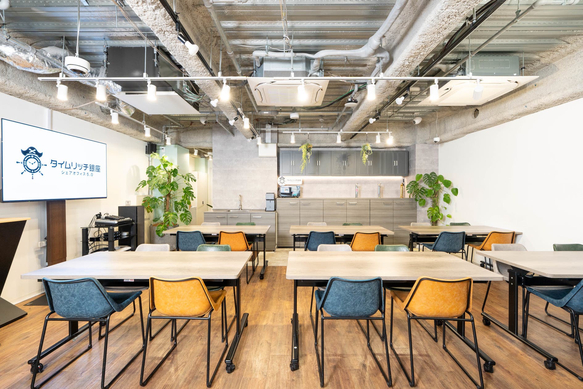 【タイムリッチ銀座11F】銀座4丁目！東銀座駅A2出口徒歩30秒の新築ビルのフロア貸切の写真1