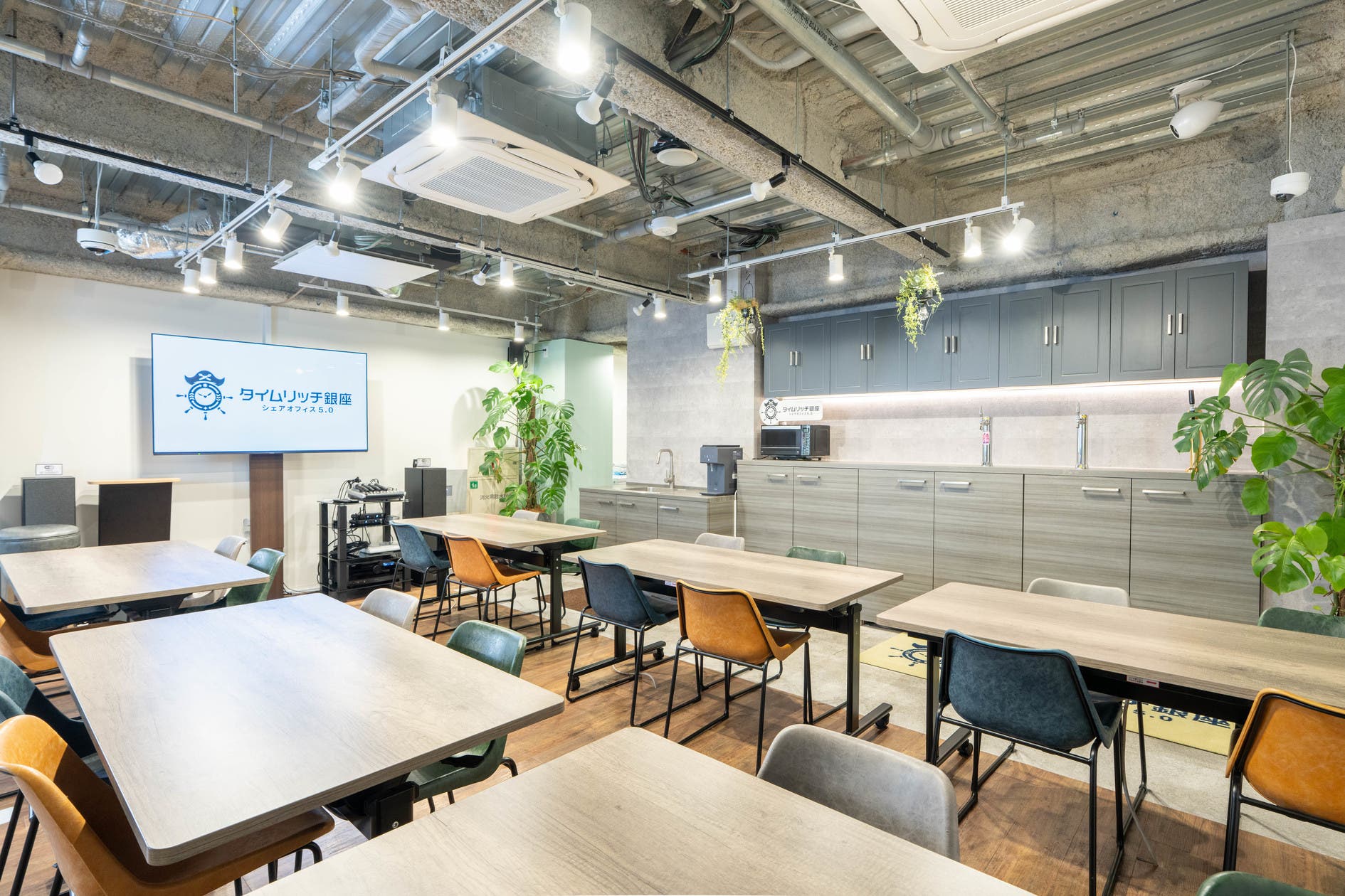 【タイムリッチ銀座11F】銀座4丁目！東銀座駅A2出口徒歩30秒の新築ビルのフロア貸切の写真2